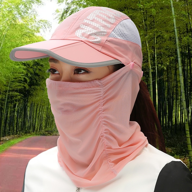 Hat Men Women Folding Quick-Drying Cap Outdoor Sports Baseball ...