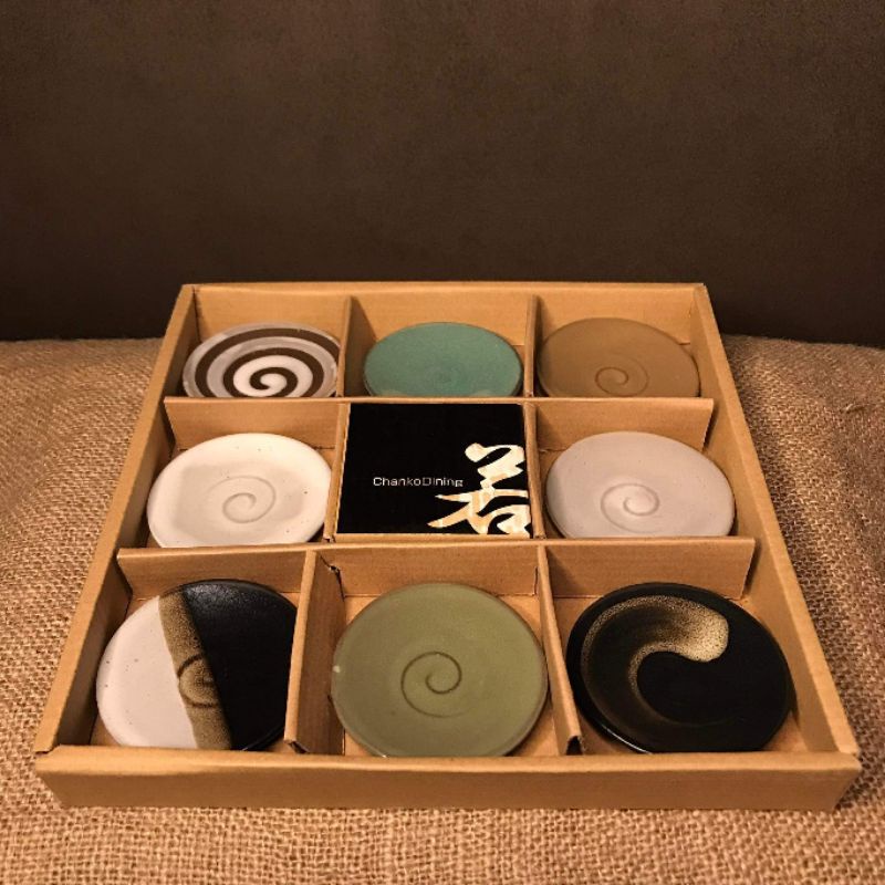 Chanko Dining Waka Mini Plate Set (New w/ box) | Shopee Philippines