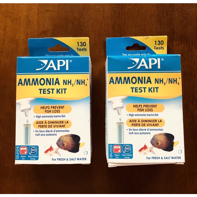 API Ammonia NH3/NH4 Test Kit for Fresh and Salt Water | Shopee Philippines