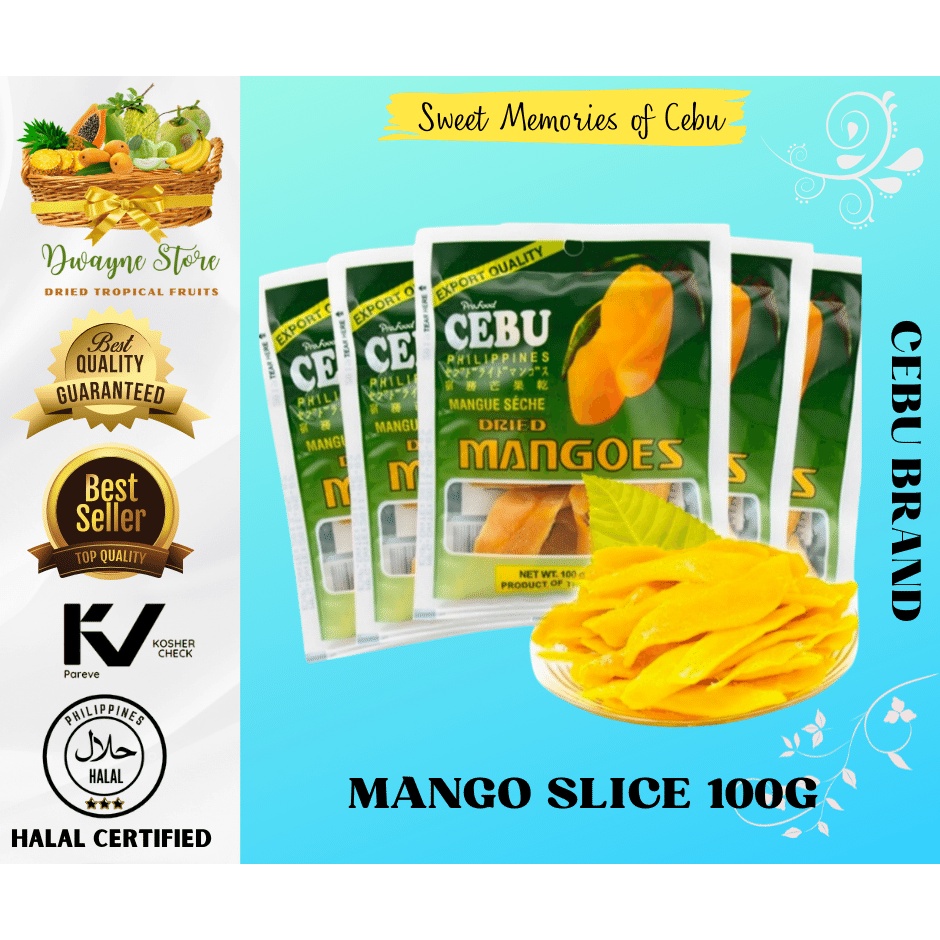 Dried Mango Slice 200g ( CEBU BRAND ) | Shopee Philippines