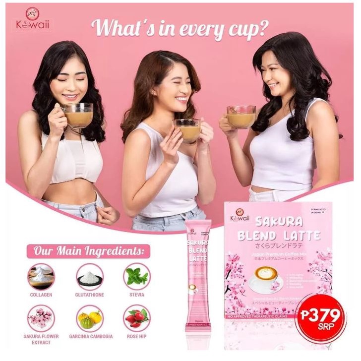 Kawaii Cafe PH - Sakura Blend Latte (Japan Premium Coffee Mix) | Shopee ...