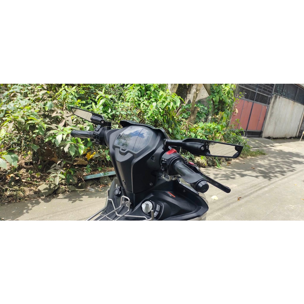 Universal stealth full cnc alloy side mirror (NMAX/MIO/SNIPER/RAIDER ...