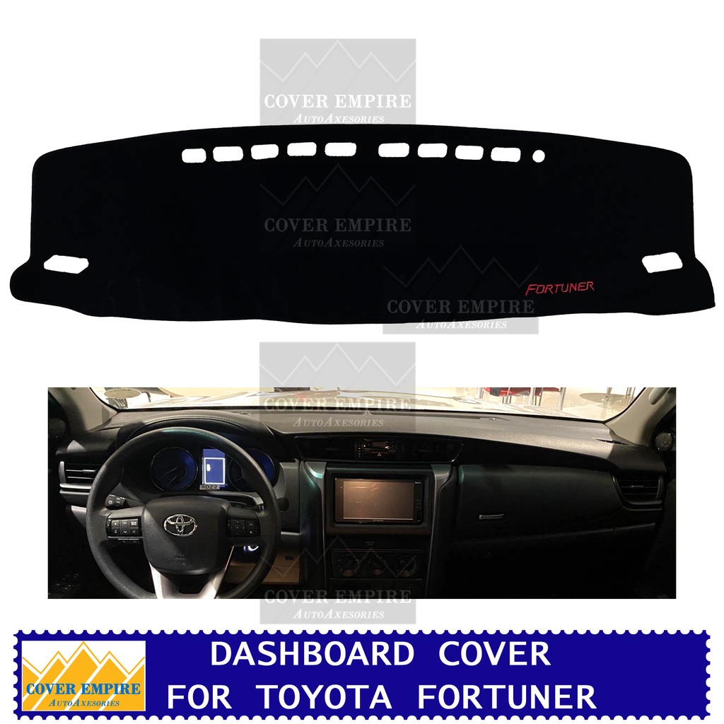 Toyota Fortuner 2016 2025 Dashboard Cover Dash Mat Dash Cover Shopee Philippines
