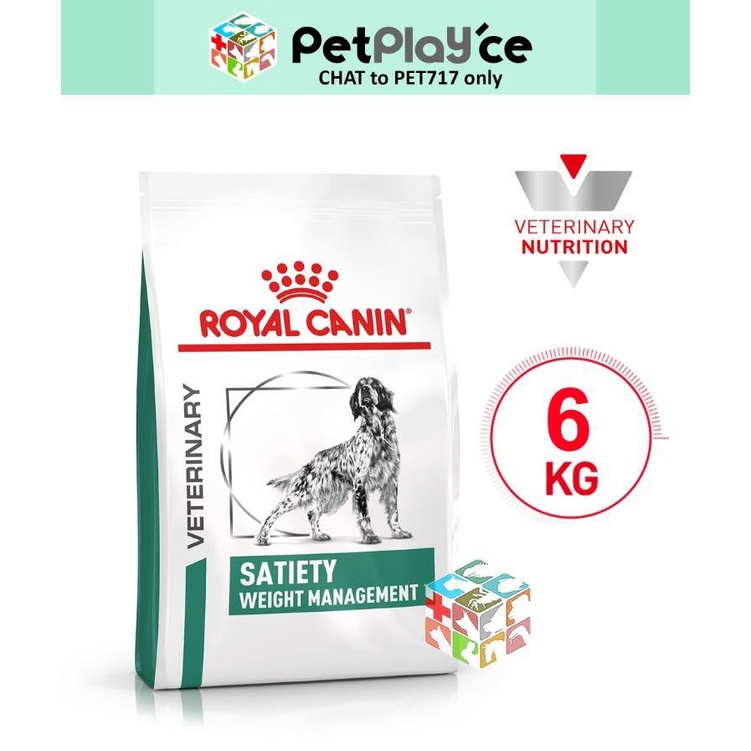 Royal Canin SATIETY 6kg Support Weight Management Canine Dog Food Big ...