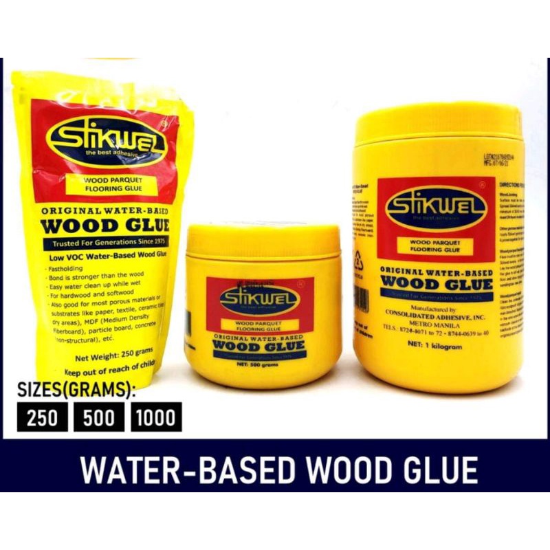 stikwel original water based wood glue ( 250grams / 500grams / 1kg ...