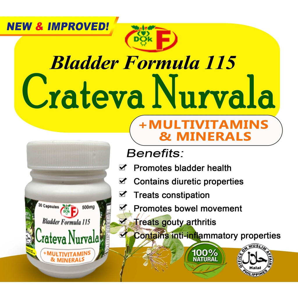FORMULA 115 CRATEVA NURVALA CAPSULES (ED) | Shopee Philippines