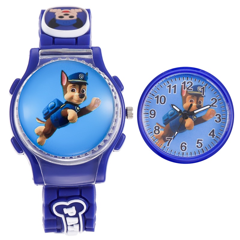 Paw Patrol Watch with Lid Cute Cartoon Hello Kitty Frozen Watch for ...