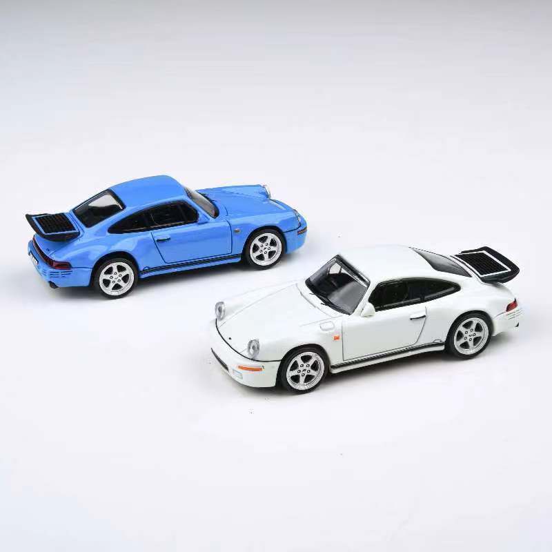 Para64 Model Car RUF 1987 CTR-1 Yellow Bird 911 & 2012 CTR-3 Clubsport ...