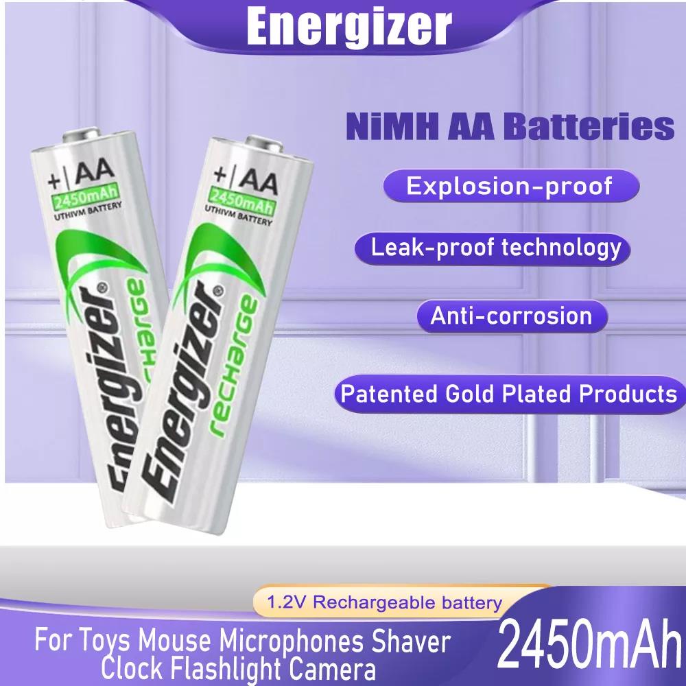 Energizer AA 1.2V 2450mAh NI-MH Pre-charged Rechargeable Battery For ...