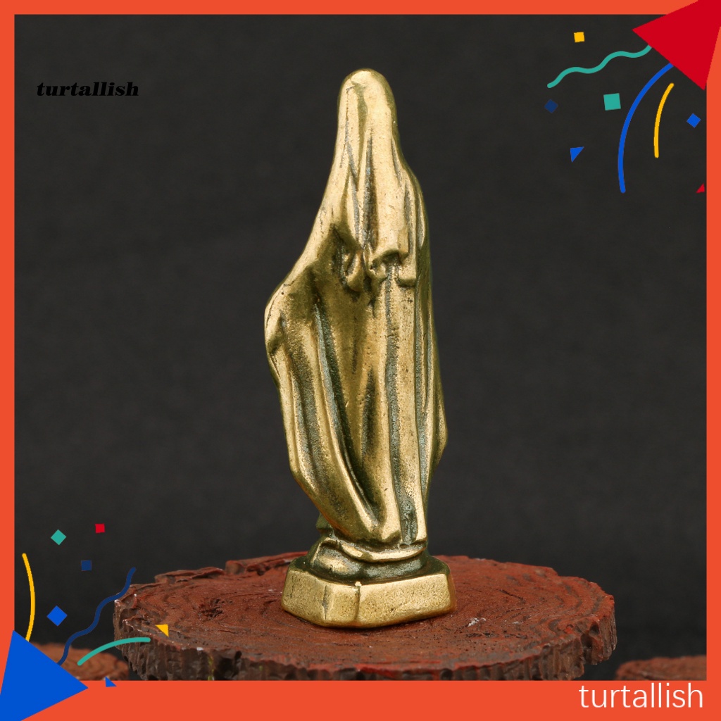 TURT Mini Size Virgin Mary Sculpture for Household Vintage Miniature ...