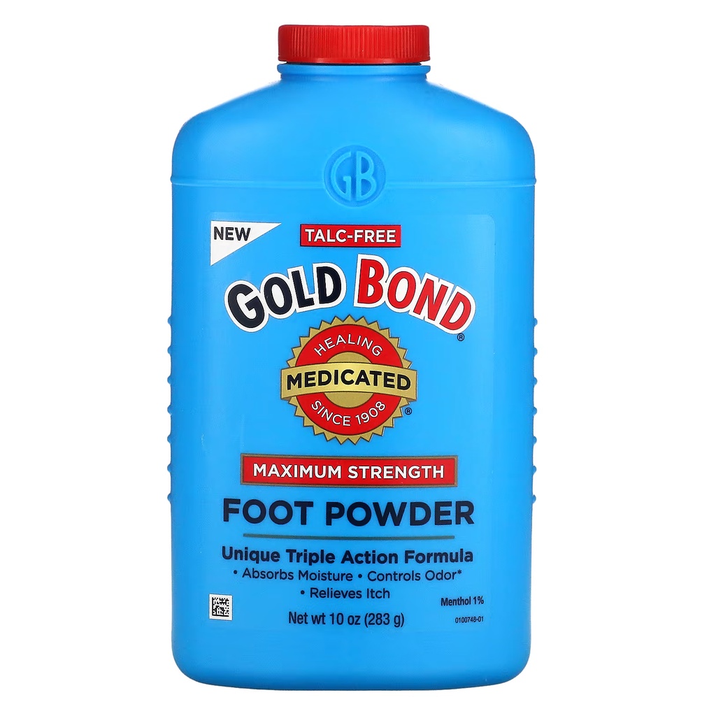 Gold Bond Medicated Foot Powder Unique Triple Action Formula Maximum ...