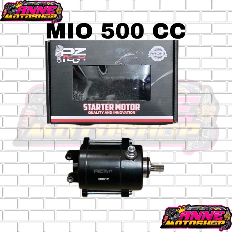 Starter Motor Mio Black (Pztech) | Shopee Philippines