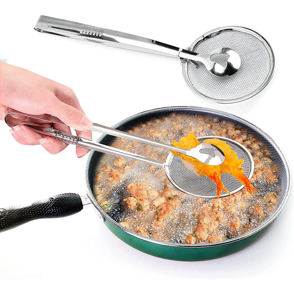 Higher Annil Fine Mesh Strainer Oil-Frying Filter Spoon Ladle Colander ...