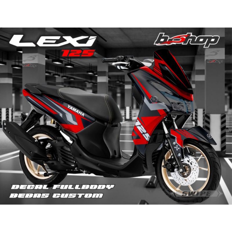 Yamaha lexi full body Sticker Decal Sticker Graphic Variation Color ...