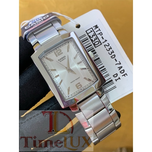 CASIO MENS SILVER MTP 1233D 7A | Shopee Philippines