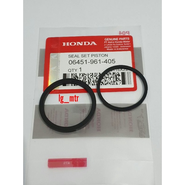 Seal SIL SET O RING FRONT CALIPER BEAT FI ESP STREET LED SCOOPY ESP ...