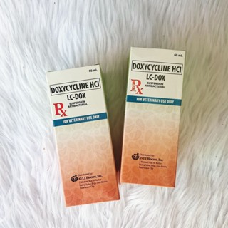 LC-DOX Syrup Suspension Antibacterial 120ML for Cats and Dogs Lcdox Lc ...