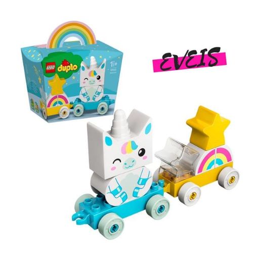 LEGO DUPLO 10953 My First Unicorn (8 Pieces) Children's Toy Stacking ...