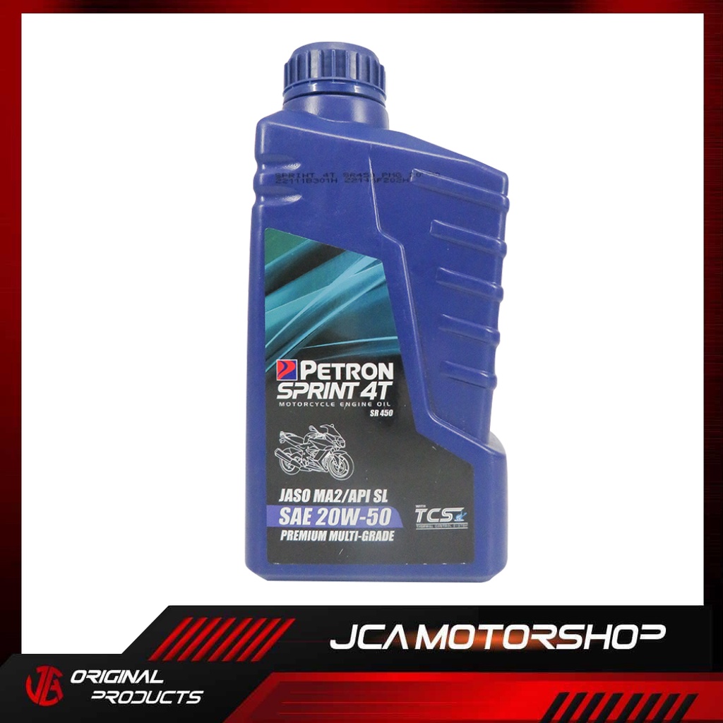 ORIGINAL PETRON SPRINT 4T SR450 SAE 20W-50 PREMIUM MULTI GRADE MOTOR ...