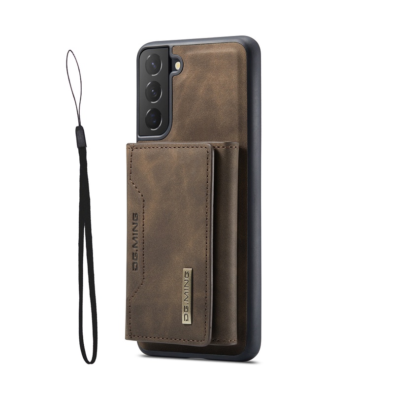 DG.MING 2 in 1 Wireless Charging Magnetic Leather Case For Samsung Galaxy S23 S22 S21Plus S20 ...