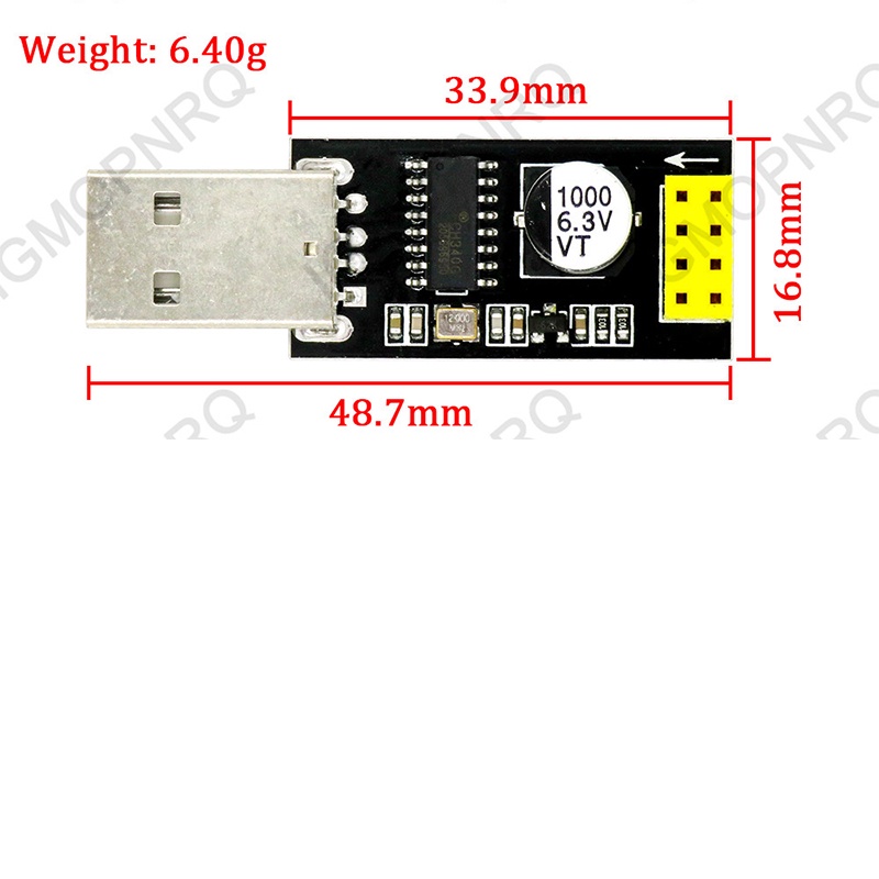 Esp01 Programmer Adapter Uart Gpio0 Esp 01 Adaptater Esp8266 Ch340g Usb To Esp8266 Serial