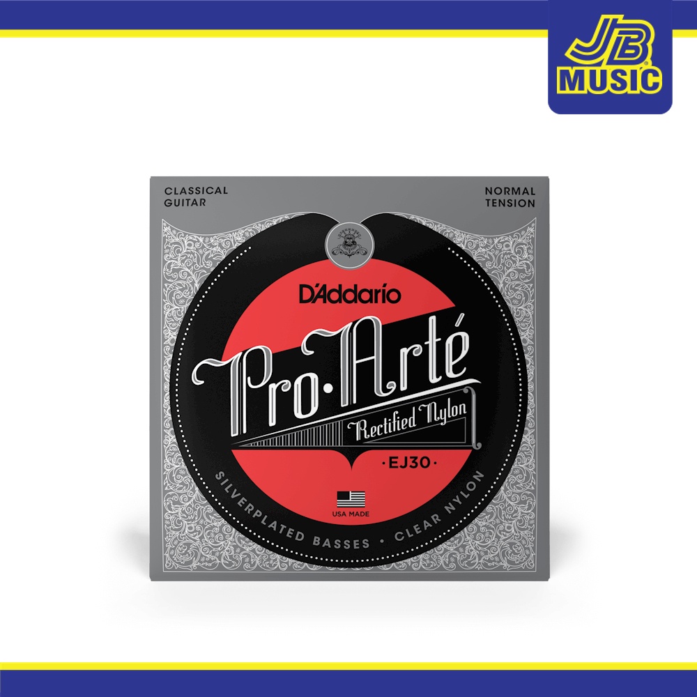 D'Addario - EJ30 Pro-Arte Rectified Nylon Classical Guitar Strings ...