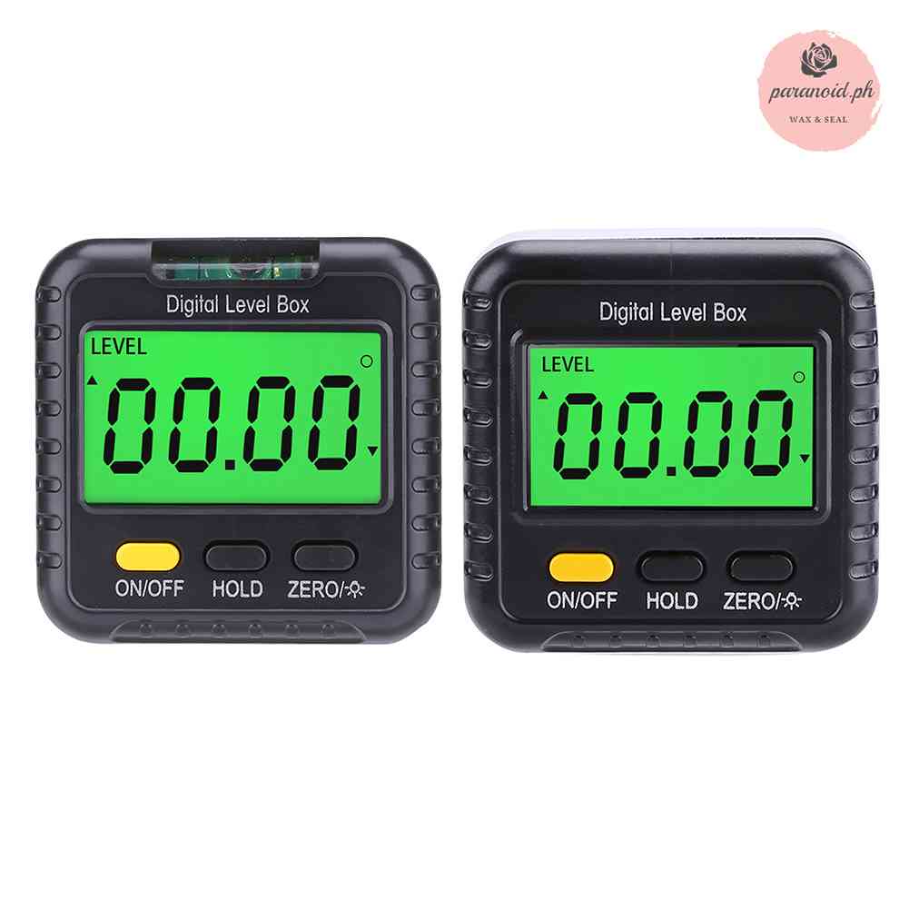 360 Degree Magnetic Digital Inclinometer Angle Meter Finder Protractor ...