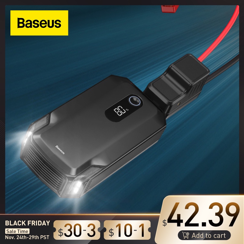 Baseus Car Jump Starter 20000mah 2000A Power Bank 10000mah 1000A ...