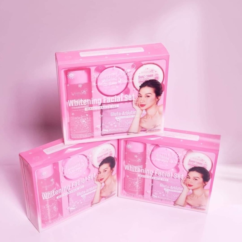 Brilliant WHITENING SET (maintenance set) | Shopee Philippines