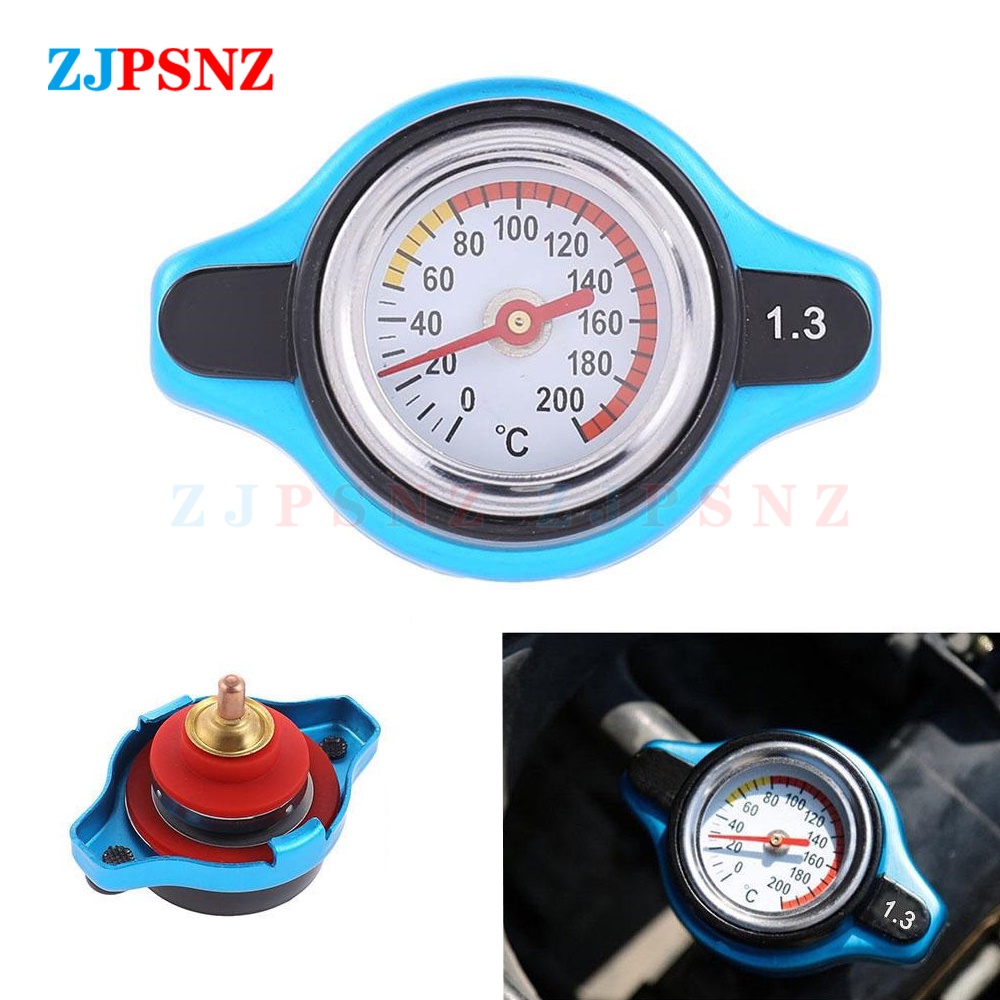 Racing Small Size Car Thermostatic Gauge Radiator Cap Tank Cover Water ...