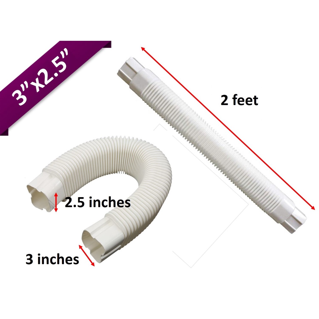 3"x2.5" - VC Molding / Cladding for Air Conditioning Cover good for 1hp ...