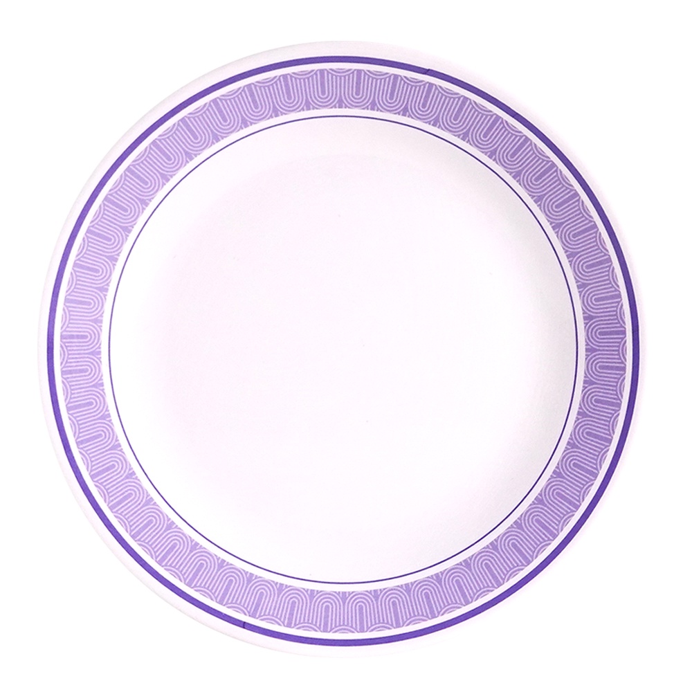 Melawares 9 Inch Mauve Dinner Plate Set 6 Piece | Shopee Philippines