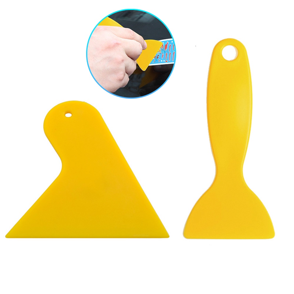 Small Yellow Spatula Handbook Stickers Anti-Warping Glass Decal ...