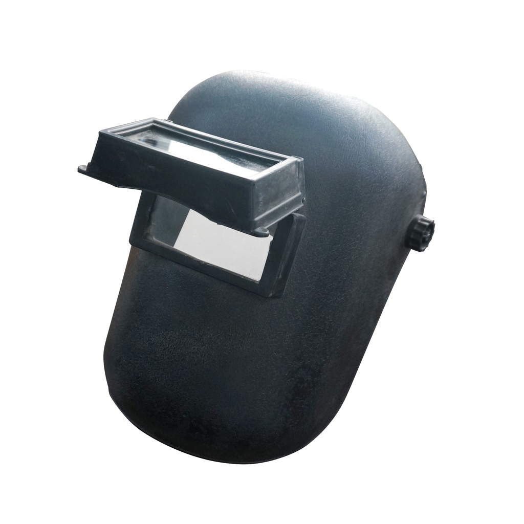 Welding Mask Open Type PVC with Lens (Black) | Shopee Philippines