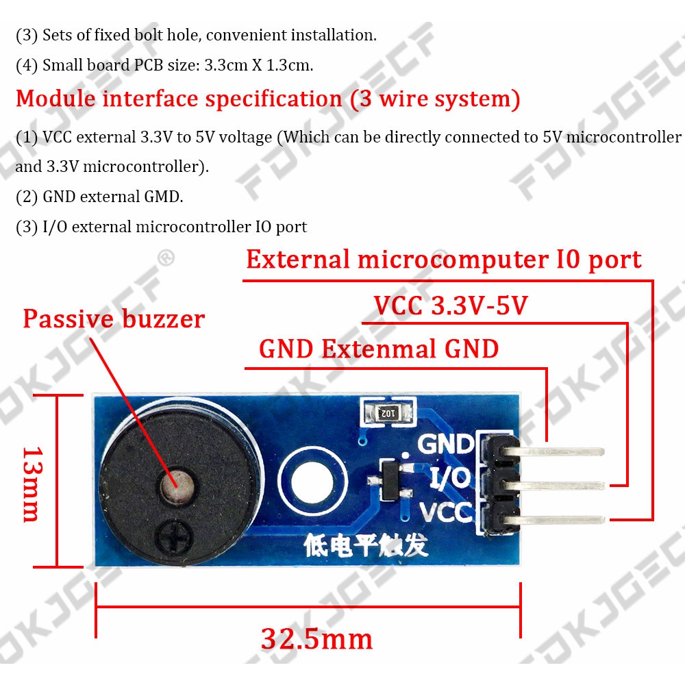 High Quality Passive Buzzer Module for arduino Diy Kit | Shopee Philippines