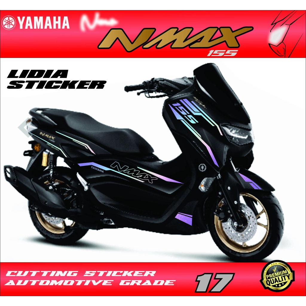 Sticker NMAX NEW LIS BODY NMAX NEW 017 | Shopee Philippines