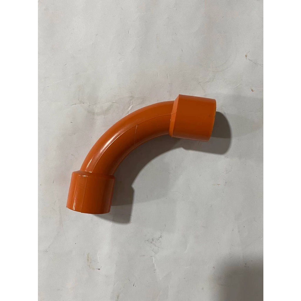 pvc fittings orange long/short elbow 1/2 3/4 1 | Shopee Philippines