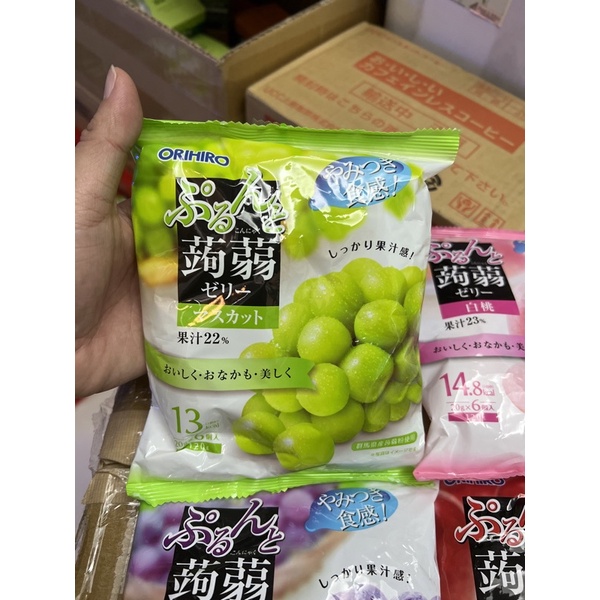 Orihiro japan Jelly konjaku 6pcs per pack 12pcs per pack 240grams ...