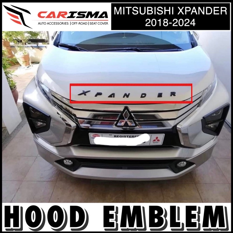 MITSUBISHI XPANDER 2018-2023 HOOD EMBLEM (xpander accessories) | Shopee ...