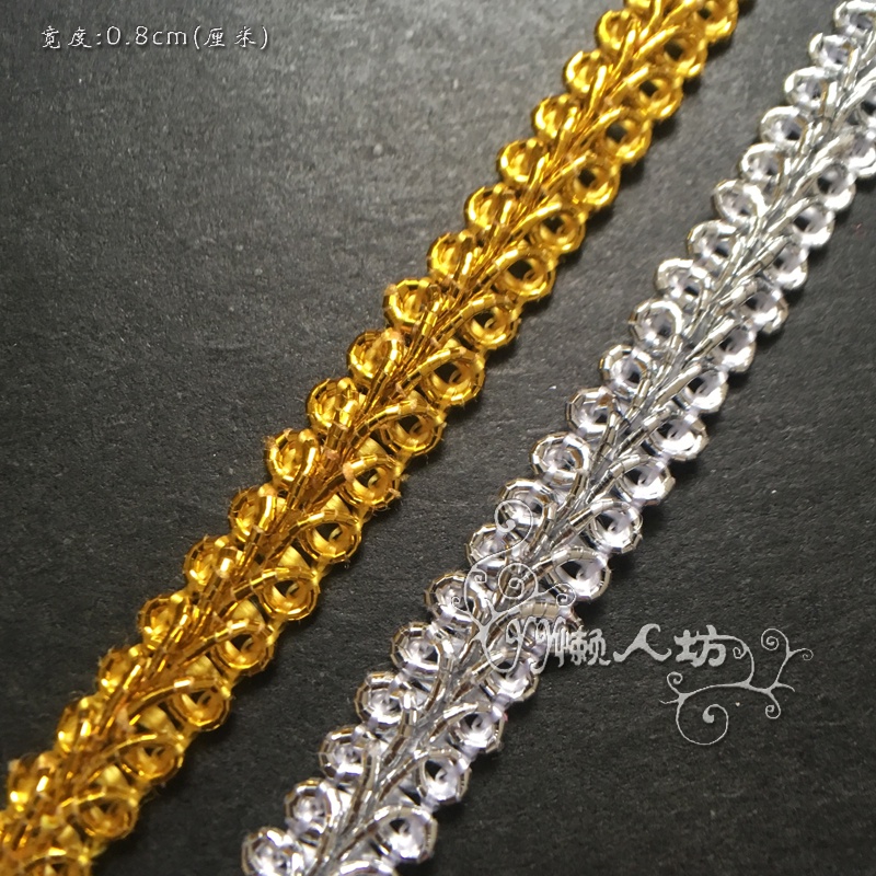 8mm Centipede Belt Gold Silver Black White Red Ribbon Flower-Shaped ...