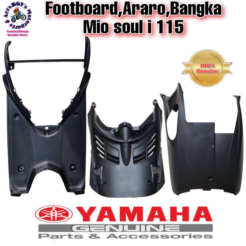 Yamaha Mio soul i 115 (Fi)Footboard araro and bangka (set) | Shopee ...