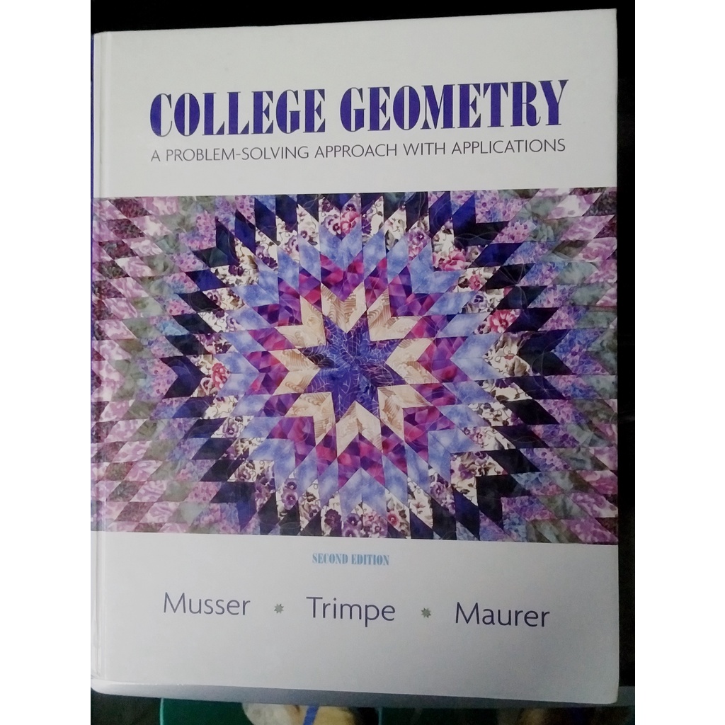 COLLEGE GEOMETRY ORIGINAL USA BOOK : SECOND EDITION | Shopee Philippines