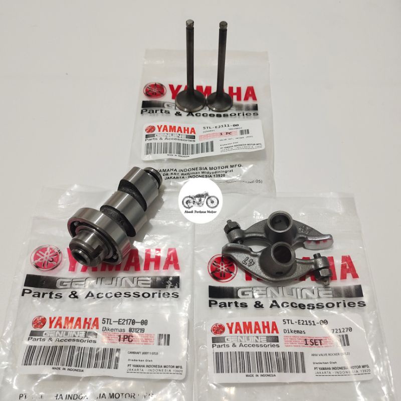 Noken axle + templar trigger + valve set Yamaha Mio sporty Fino smile ...