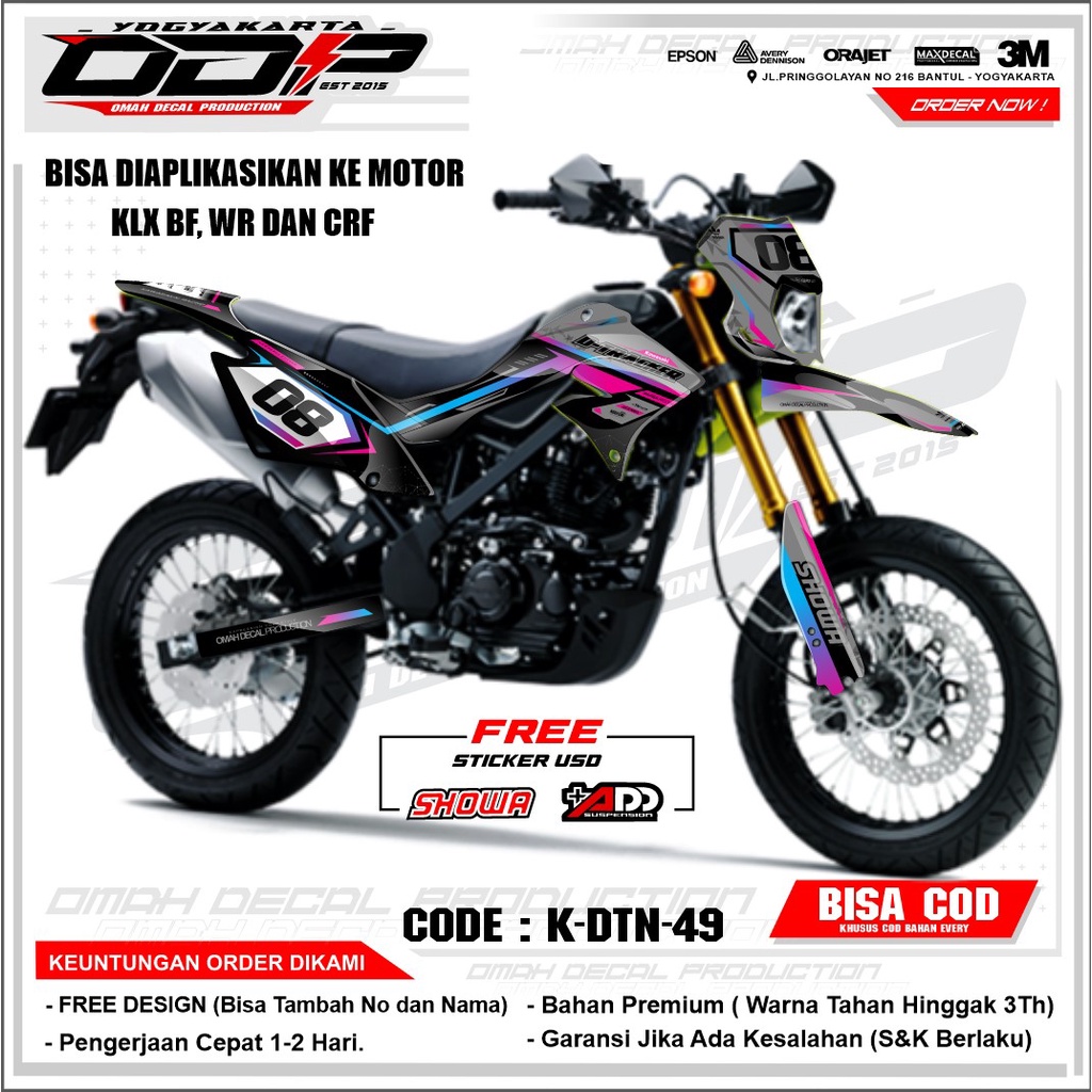 MOTORCYCLE DECAL DTRACKER STICKER DECAL DTRACKER MOTORCYCLE LATEST ...
