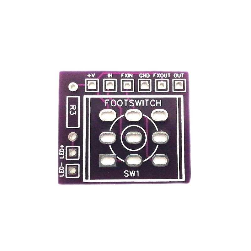 PCB Feet Switch 3PDT wiring Walks More Easily And Beautiful With ...