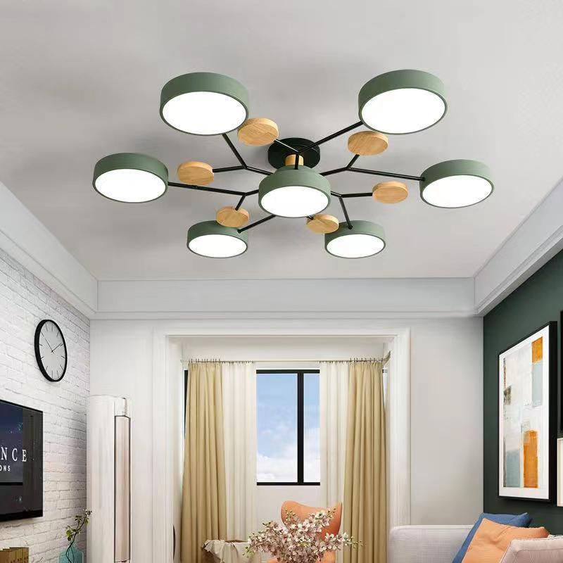 Ceiling Light 3 Colors Nordic Ceiling Light living room Minimalist ...