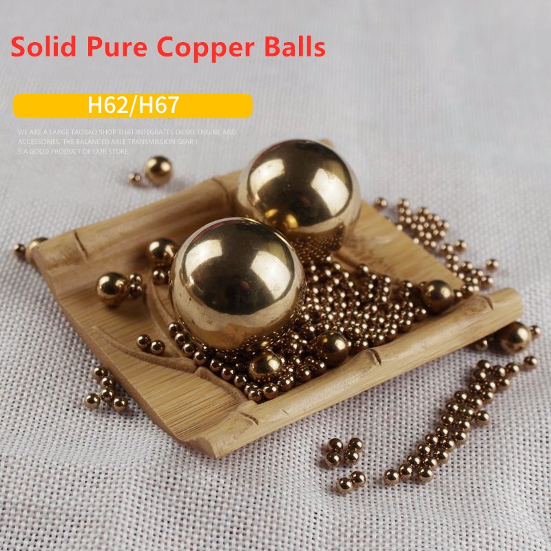 Cuprum Brass Ball Bead Solid Pure Copper Balls Diameter 7mm 8mm 10mm ...