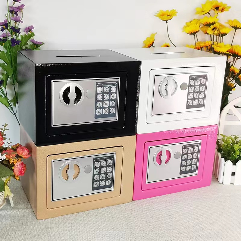 Digital Security Safe Box Money Vault Organizer Safety Box Solid Steel ...