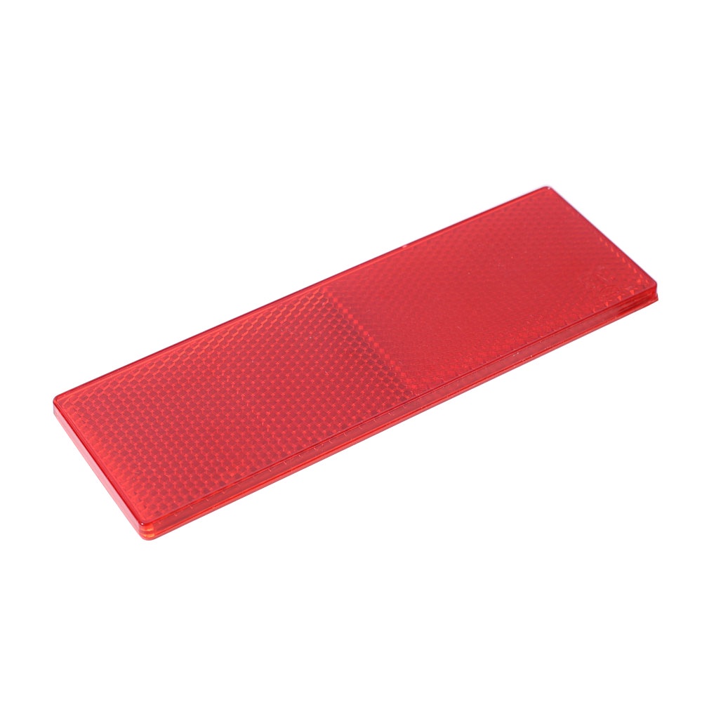 1 PC Red White Reflective Warning Plate Stickers for Truck Car Trailer ...