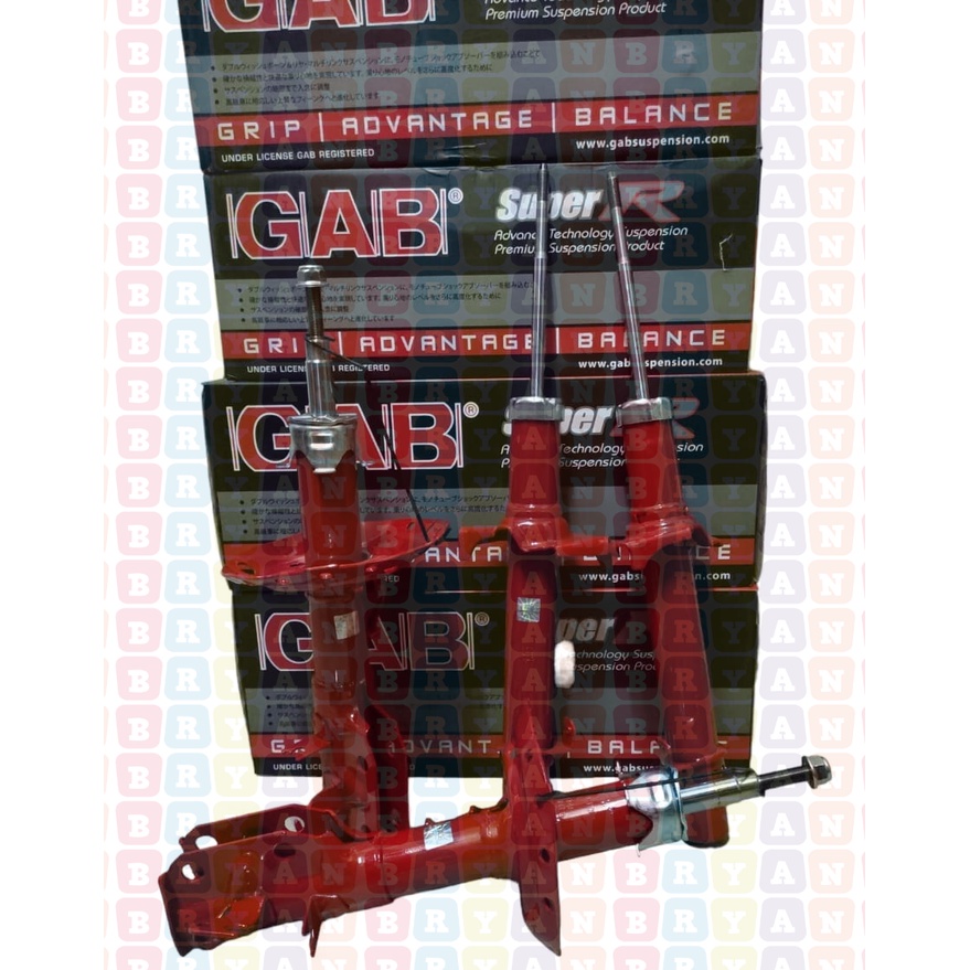 GAB SUPER-R HEAVY DUTY ABSORBER TOYOTA WISH ZNE10 ANE10 ZGE20 / RAV4 ...